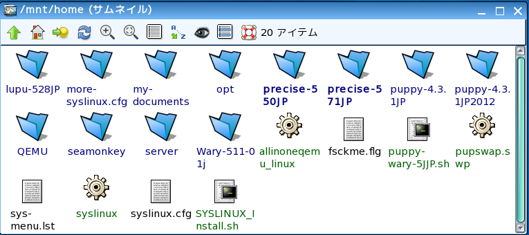 Puppy Linux: Puppy precise-571JP - 02