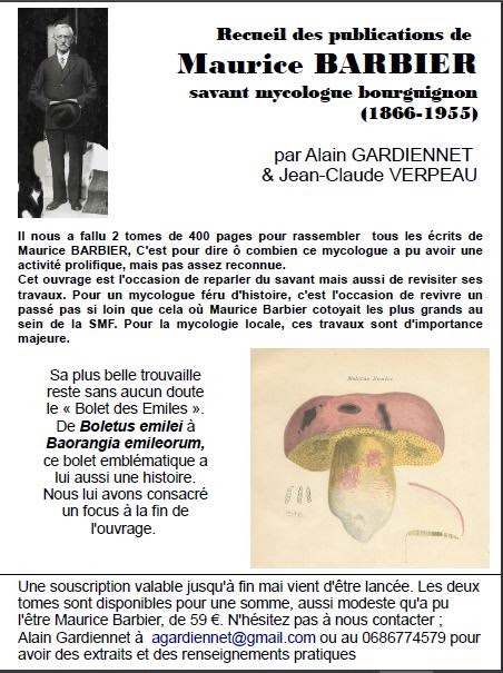 Société mycologique Issoise: En attendant la "journée Maurice Barbier"