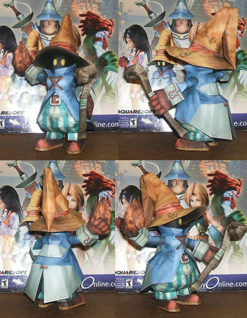 Vivi Ornitier Final Fantasy IX Papercraft Model by Chamoo232