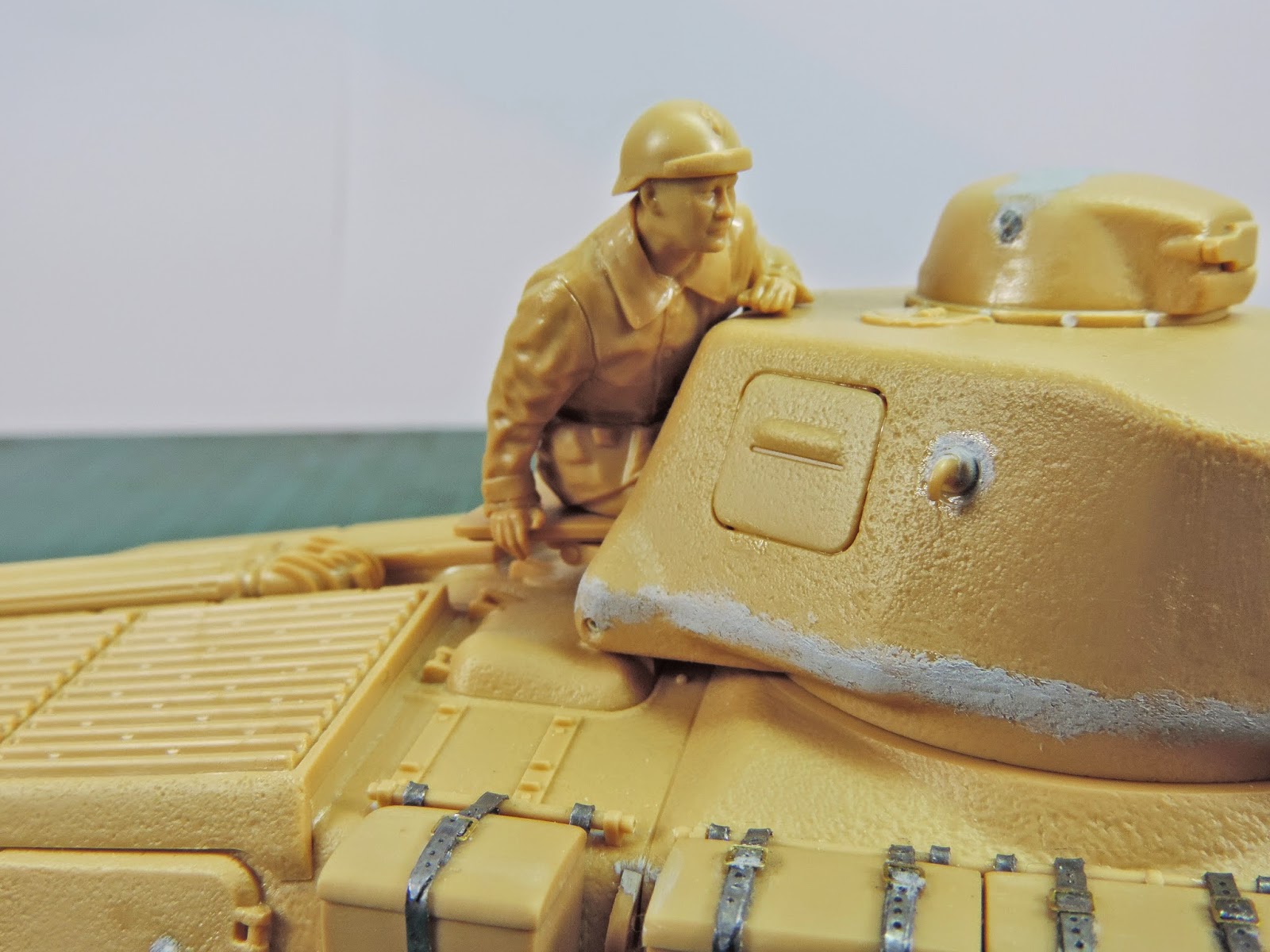 Pete's Model World : Tamiya Somua Construction Complete