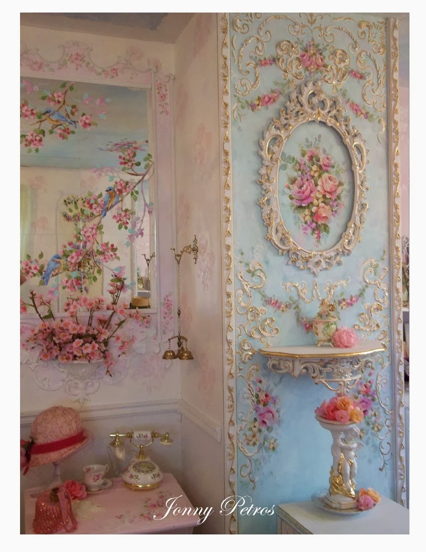 jonny j petros : Rococo Style Room, with Rococo Furniture , ornamental ...