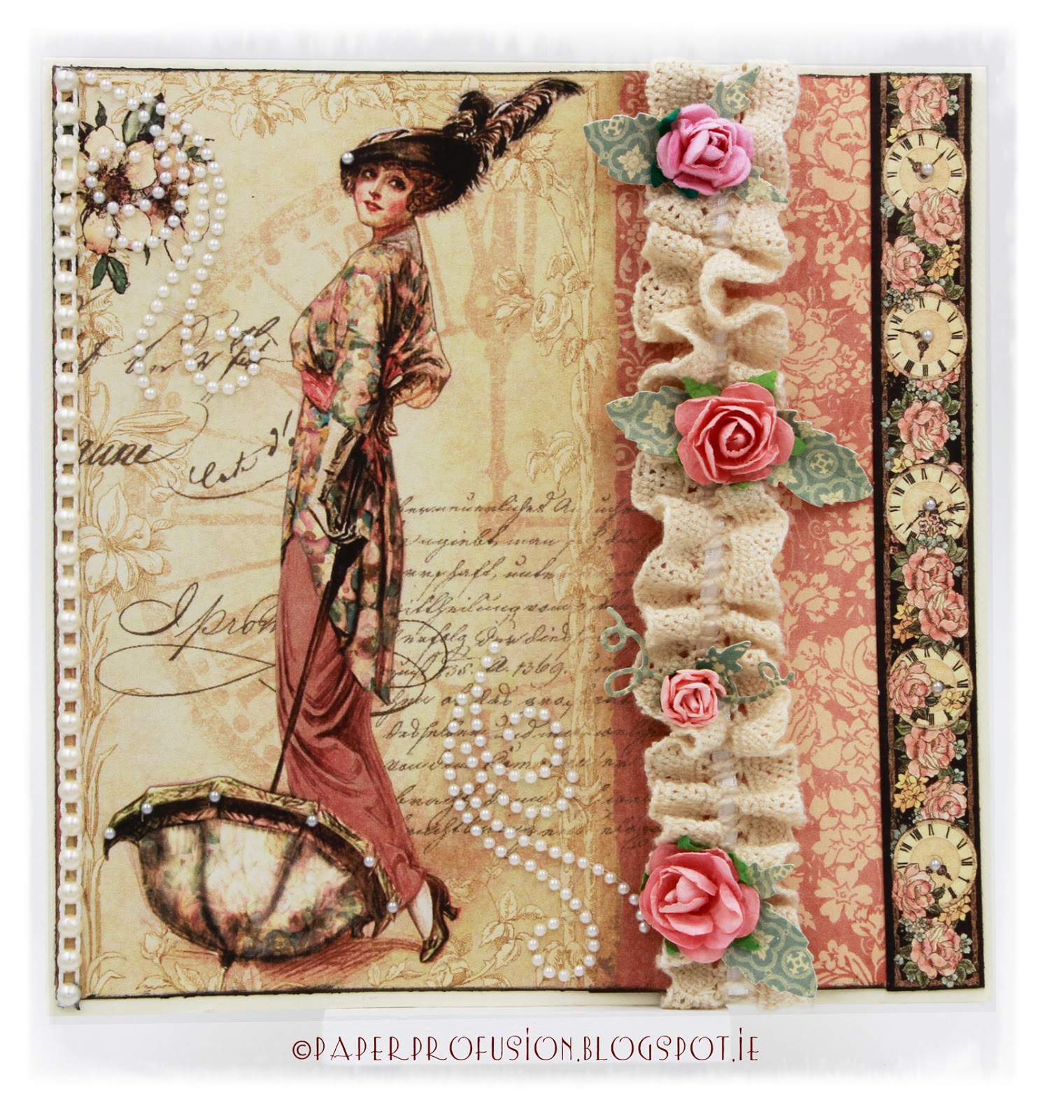Paper Profusion: Vintage Elegance