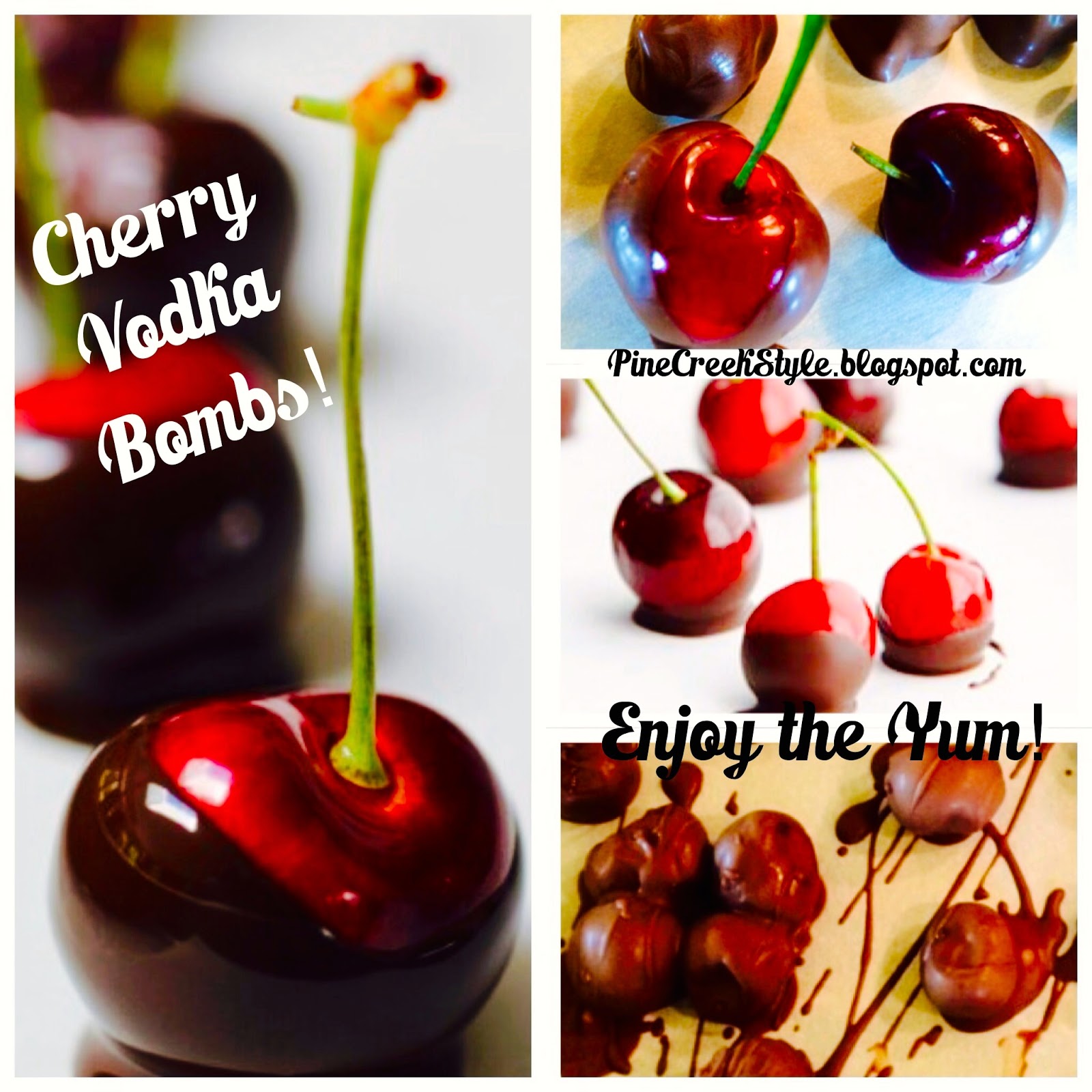 Pine Creek Style: Cherry Vodka Bombs...