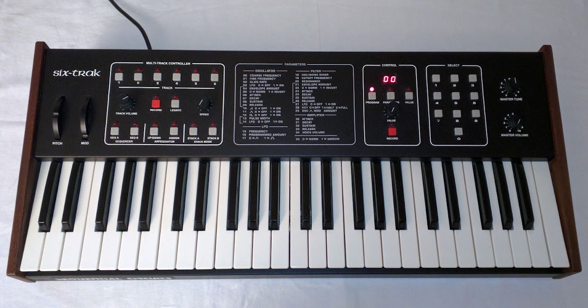 MATRIXSYNTH: Sequential Circuits Six-Trak SN 002604