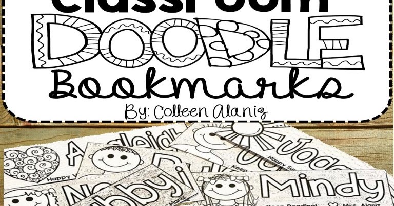 Totally Terrific in Texas: Doodle Bookmarks