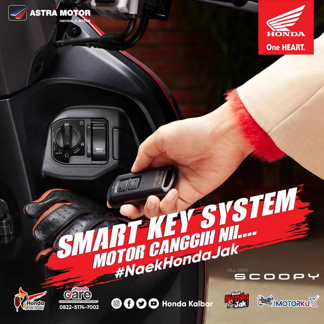 Smart Key System Yang Buat All New Honda Scoopy Makin Aman - Kapuas ...
