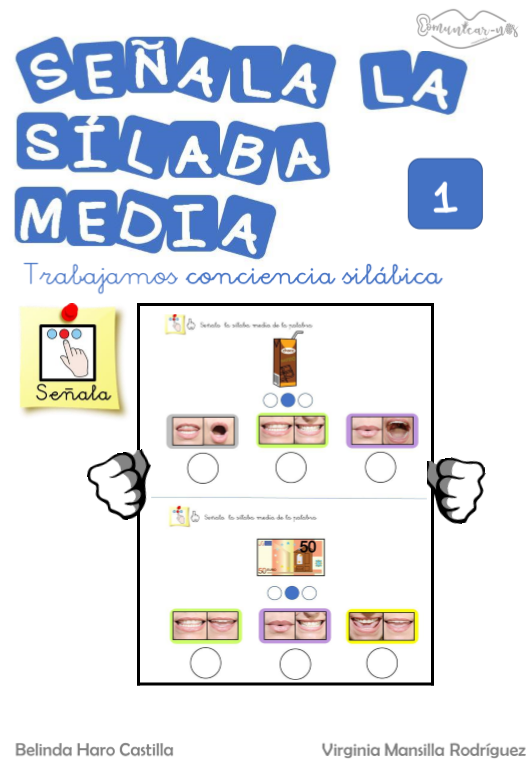 Asómate Más Allá: IDENTIFICAR SÍLABA MEDIA ( material impreso e ...