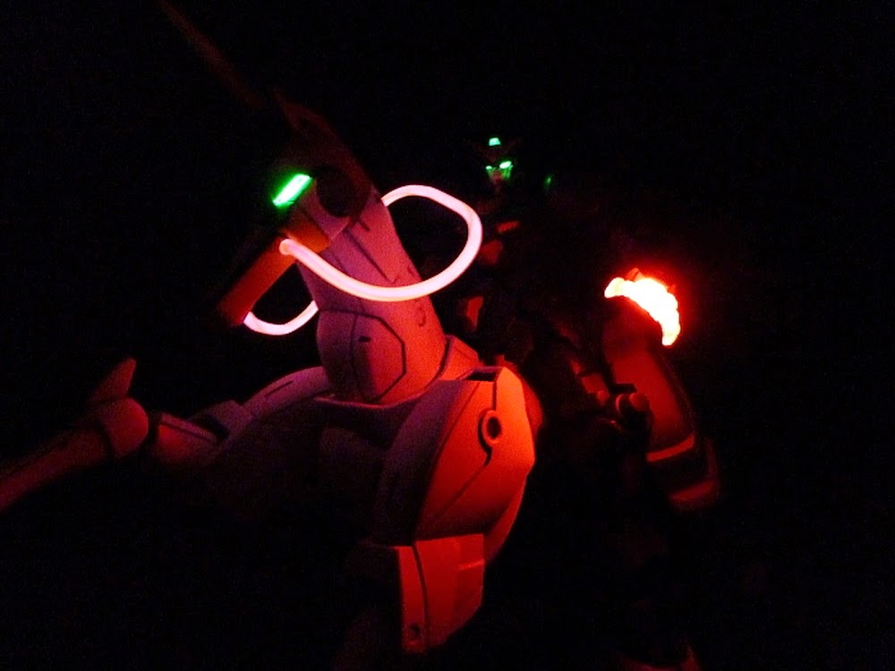 Custom Build: HGFC 1/144 Master Gundam + Fuunsaiki with LED