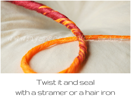 Merry's Synthetic Dreads: How to make a transitional dreads?