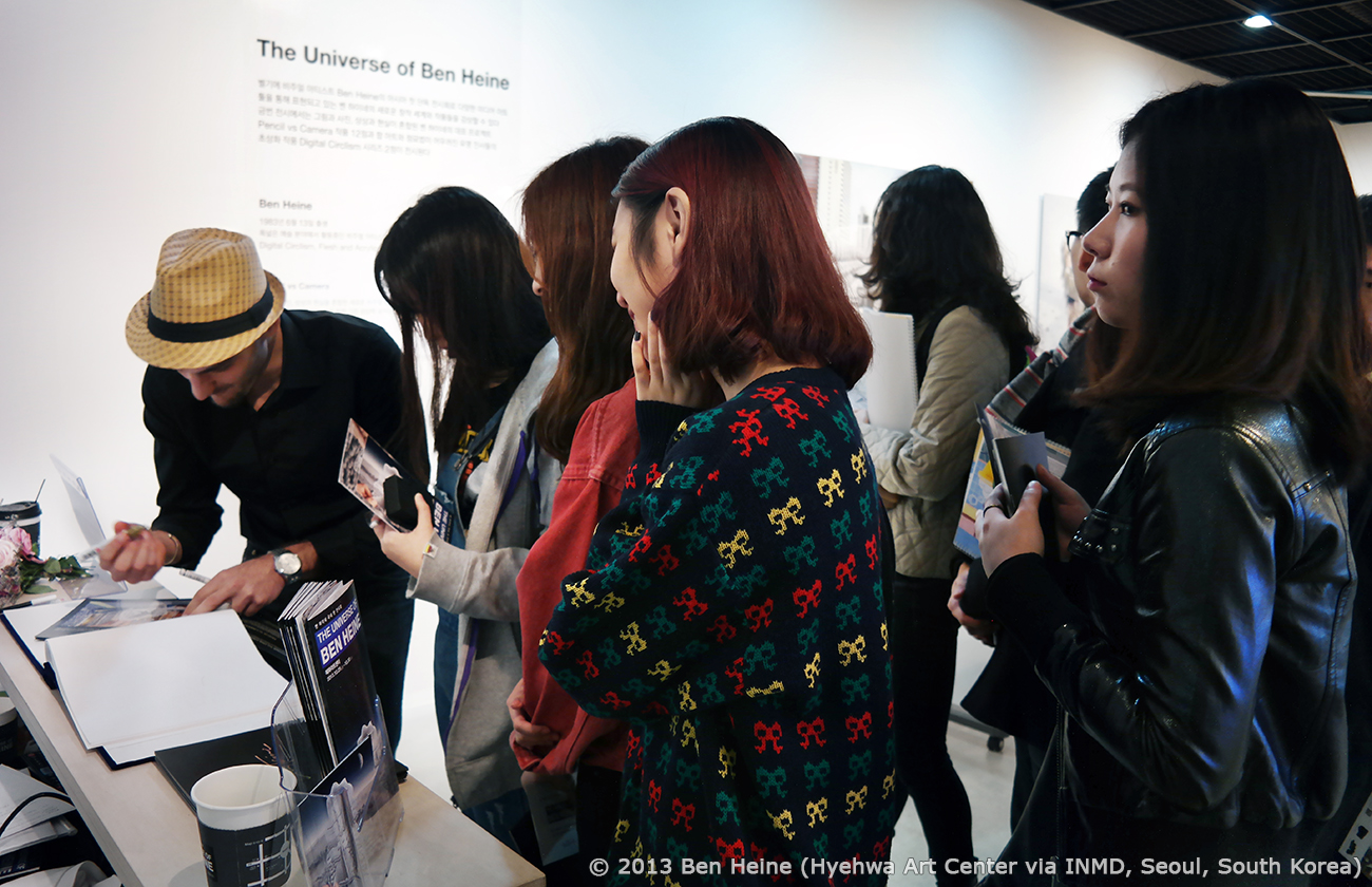 Ben Heine Art and Music Blog: Ben Heine Solo Exhibition in Seoul