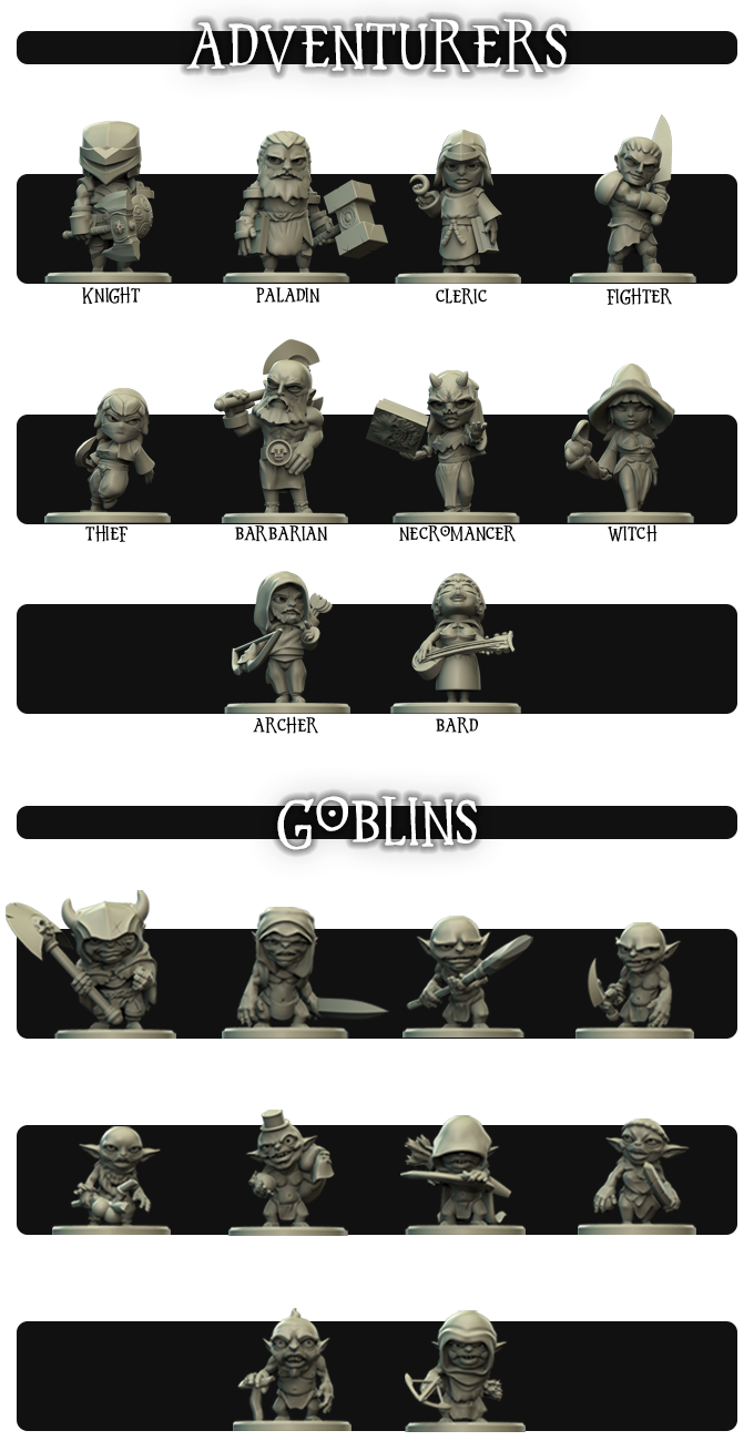 Tabletop Fix: Mini Boss Toys - MONSTRO 3D Kickstarter