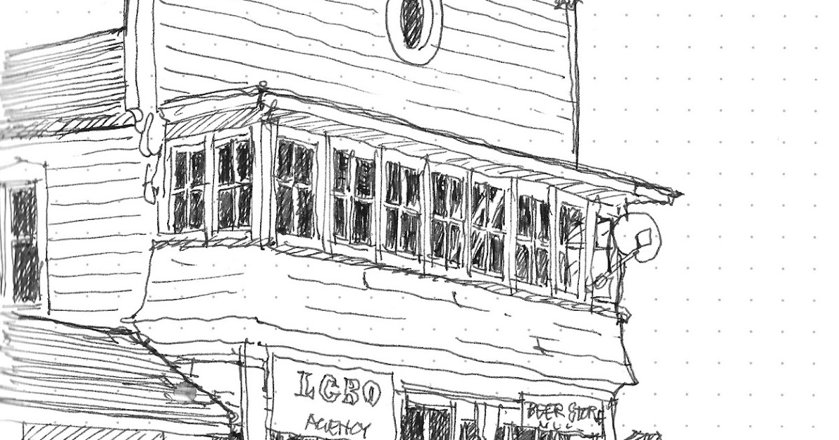 sketch journal: Fargo's General Store
