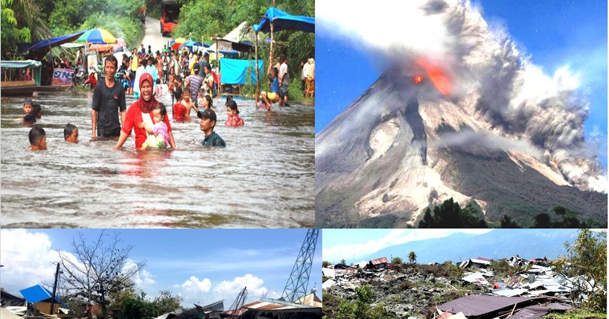 Gempa Bumi Tsunami Tanah Longsor Dan Gunung Meletus Tugas Ips