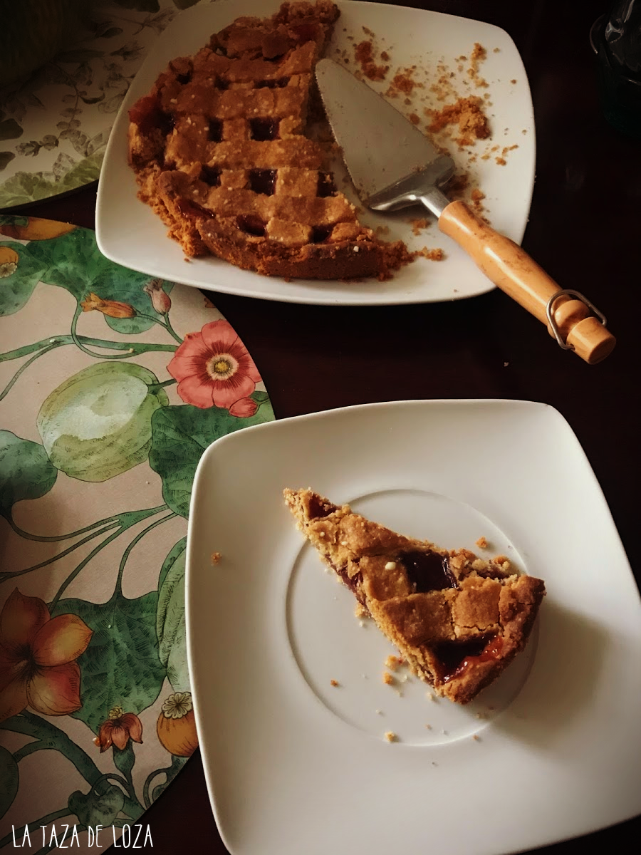 Tarta Linzer | La Taza de Loza