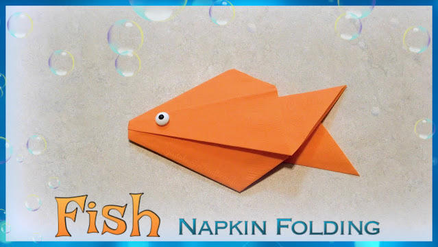 Craftie Kaleidoscope : Fish Napkin Folding