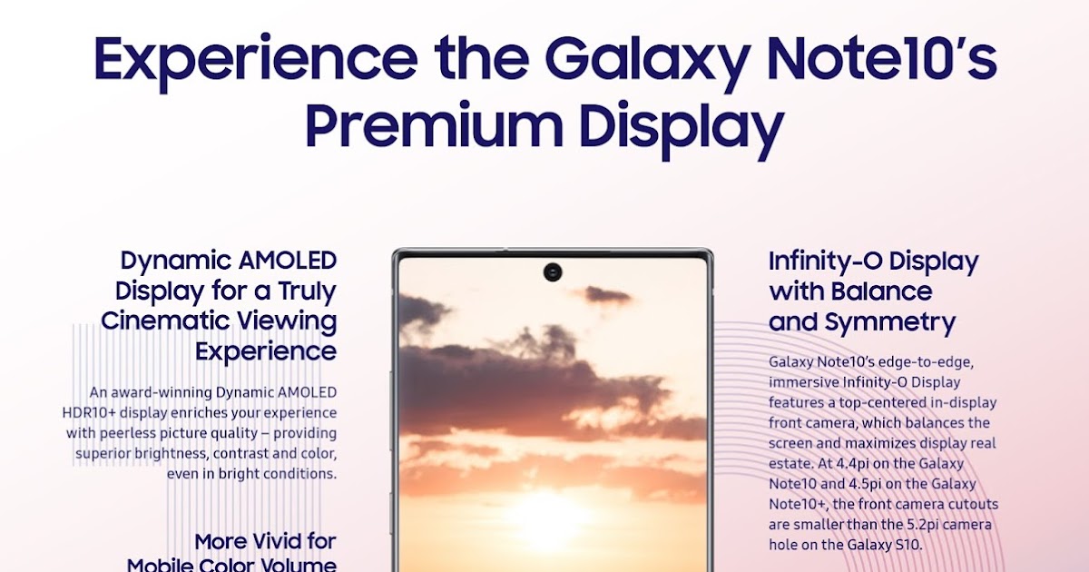 The Life's Way: Experience the #GalaxyNote10's Premium Display ...