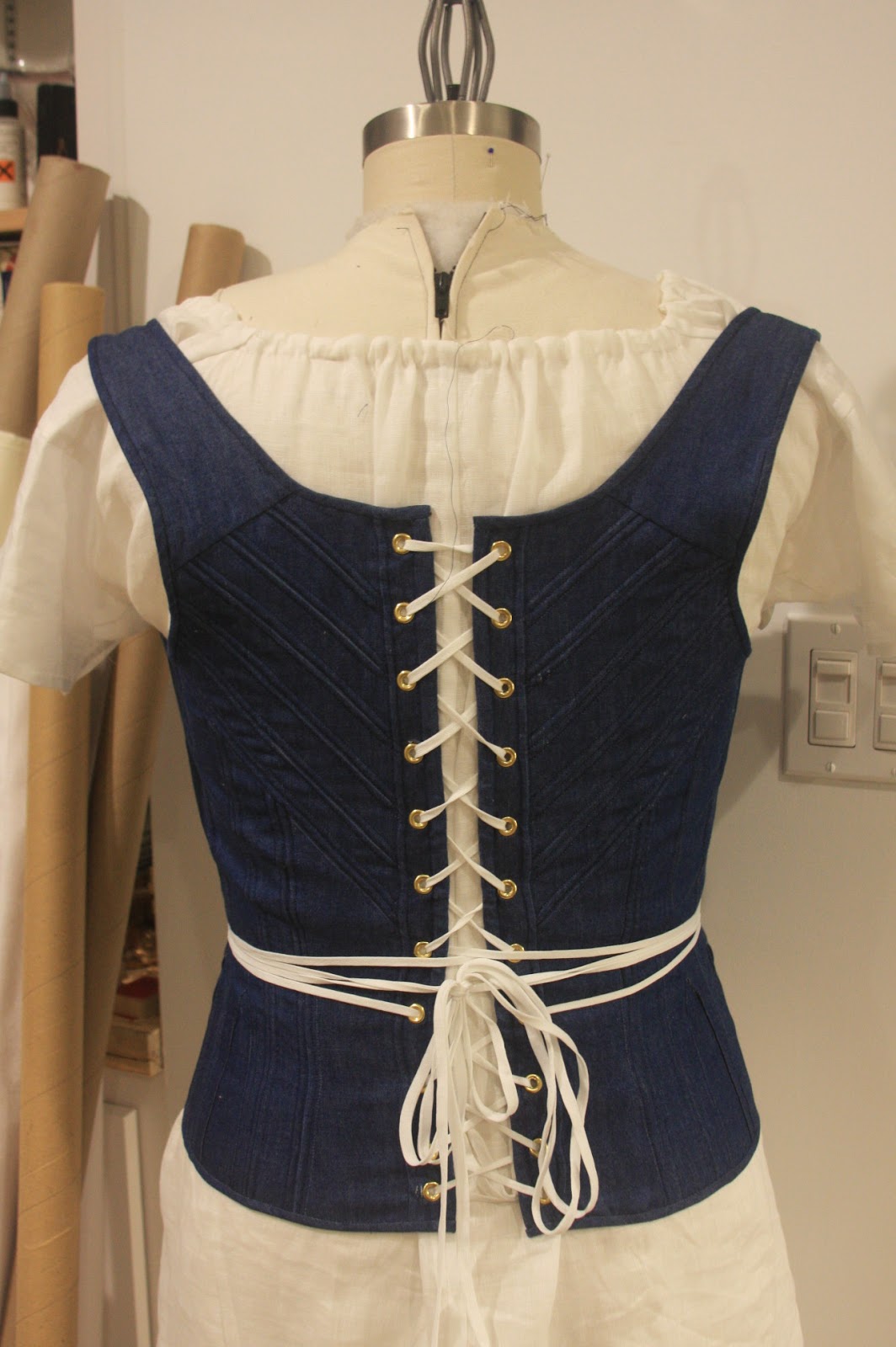 Adonising: Laughing Moon Mercantile 115 Regency Corset C 1805-1840 in ...