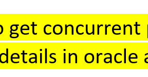 Oracle Application's Blog: Query to get concurrent program run details ...
