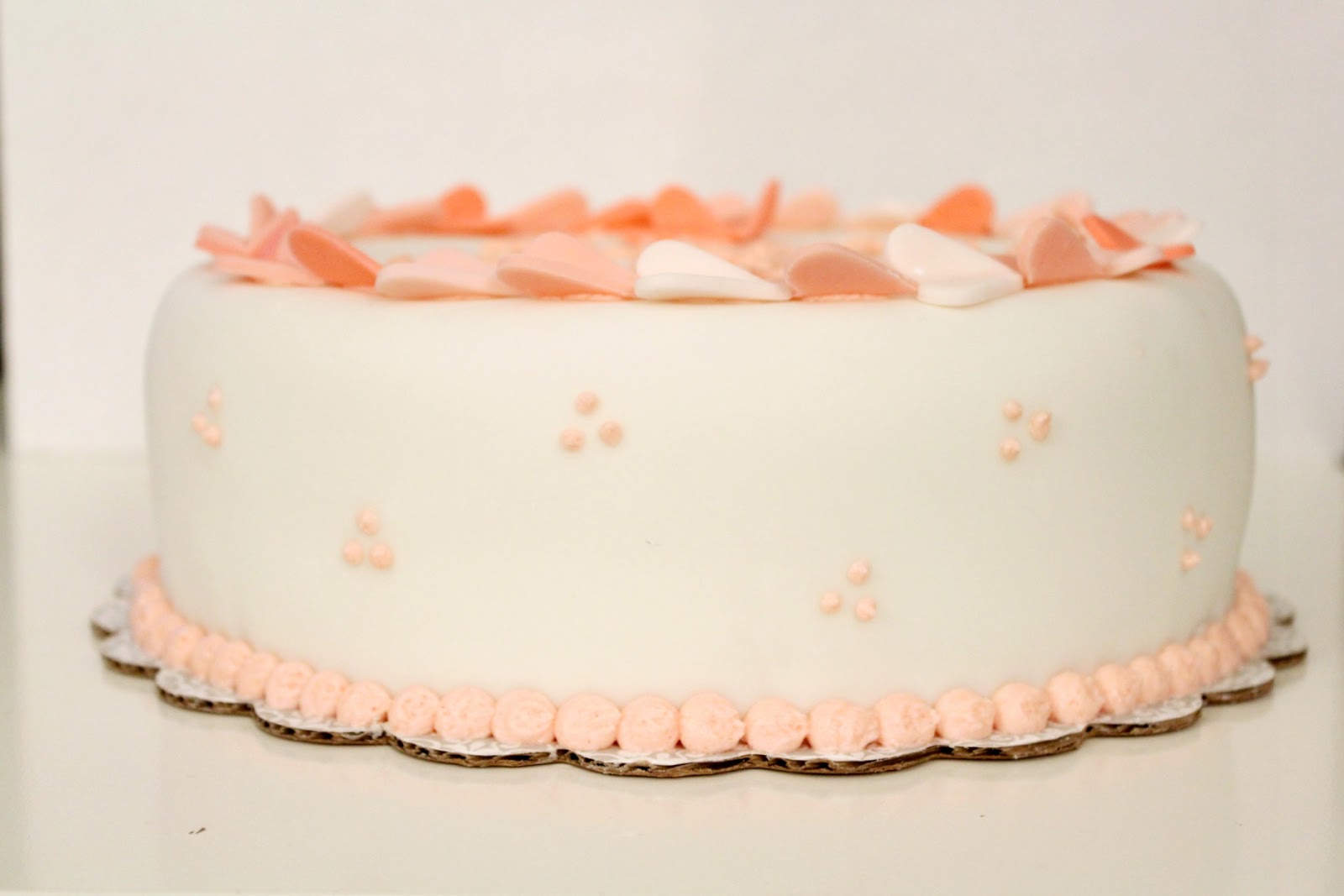 Fanciful Chaos: My Peach Cake