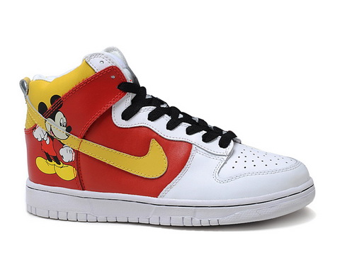 Hightops Mickey Mouse Red