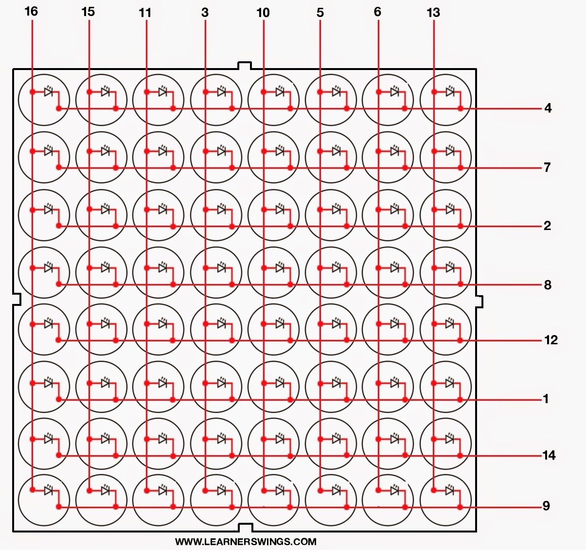 [DIAGRAM] Led Matrix Pin Diagram - WIRINGSCHEMA.COM