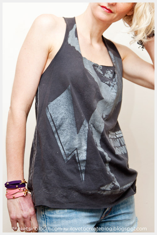 iLoveToCreate Blog: DIY Rocker T-Shirt