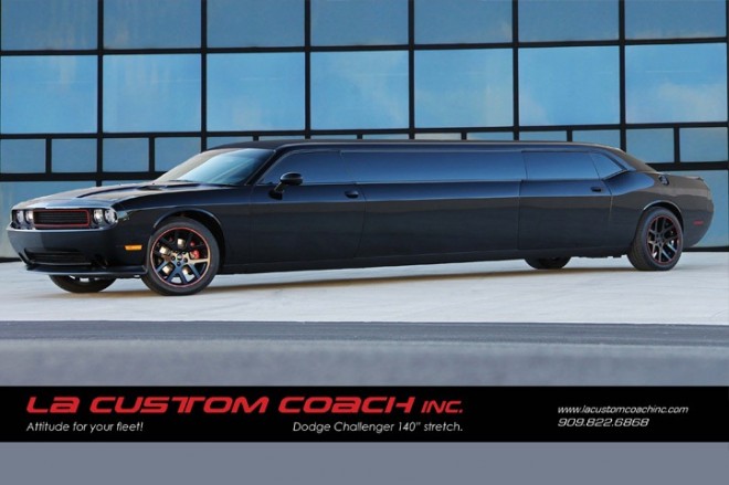 DODGE SUV: Dodge Challenger Limo SRT-8 Stretched