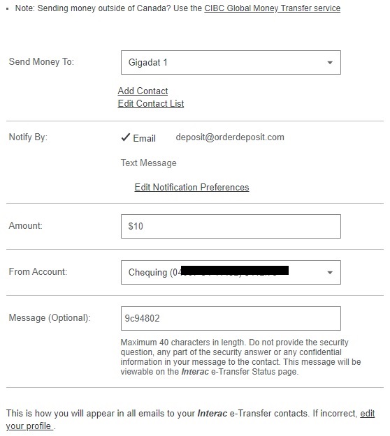 How to use Interac e-Transfer with Online Casinos in Canada
