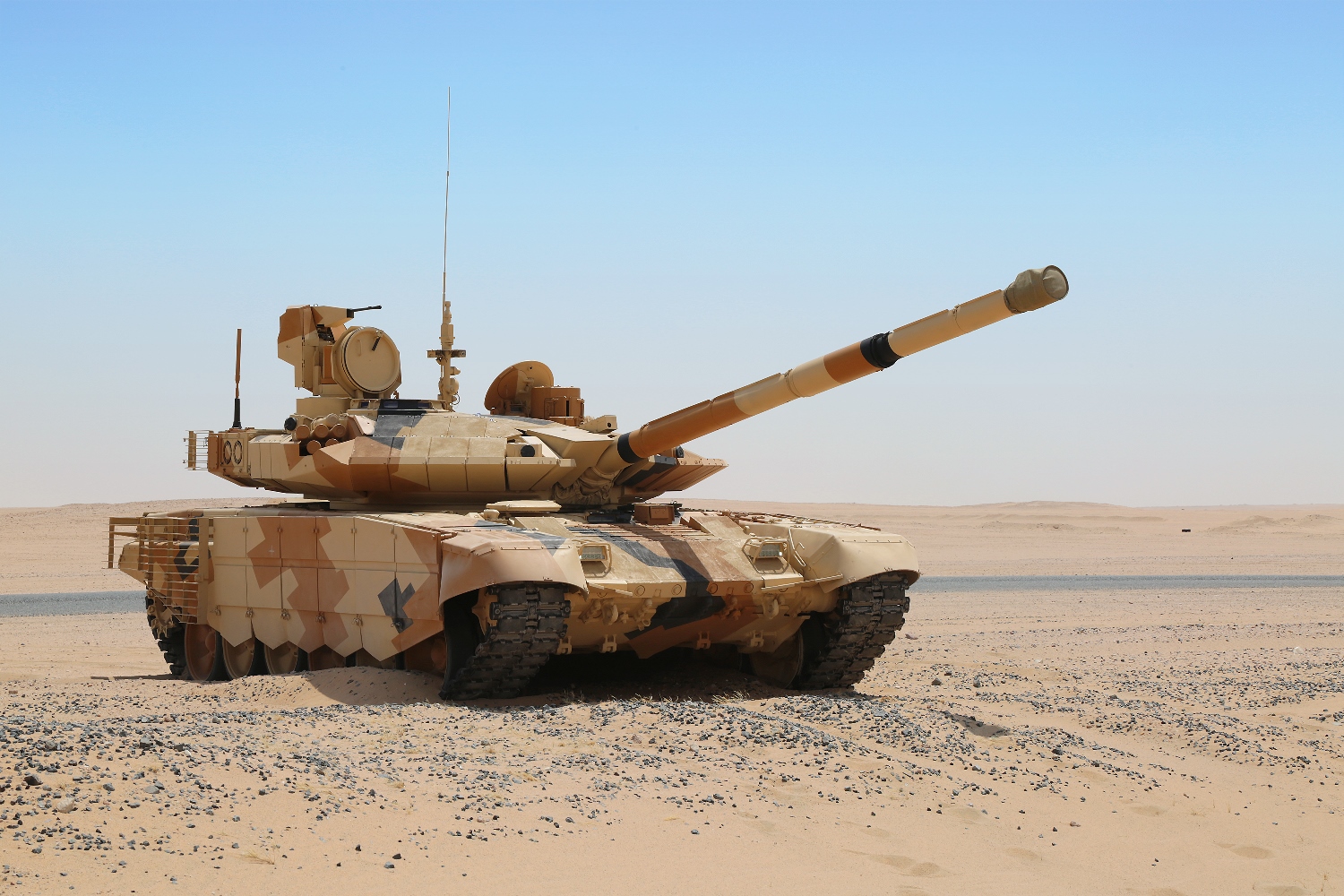 Historia y tecnología militar: T-90 en Kuwait