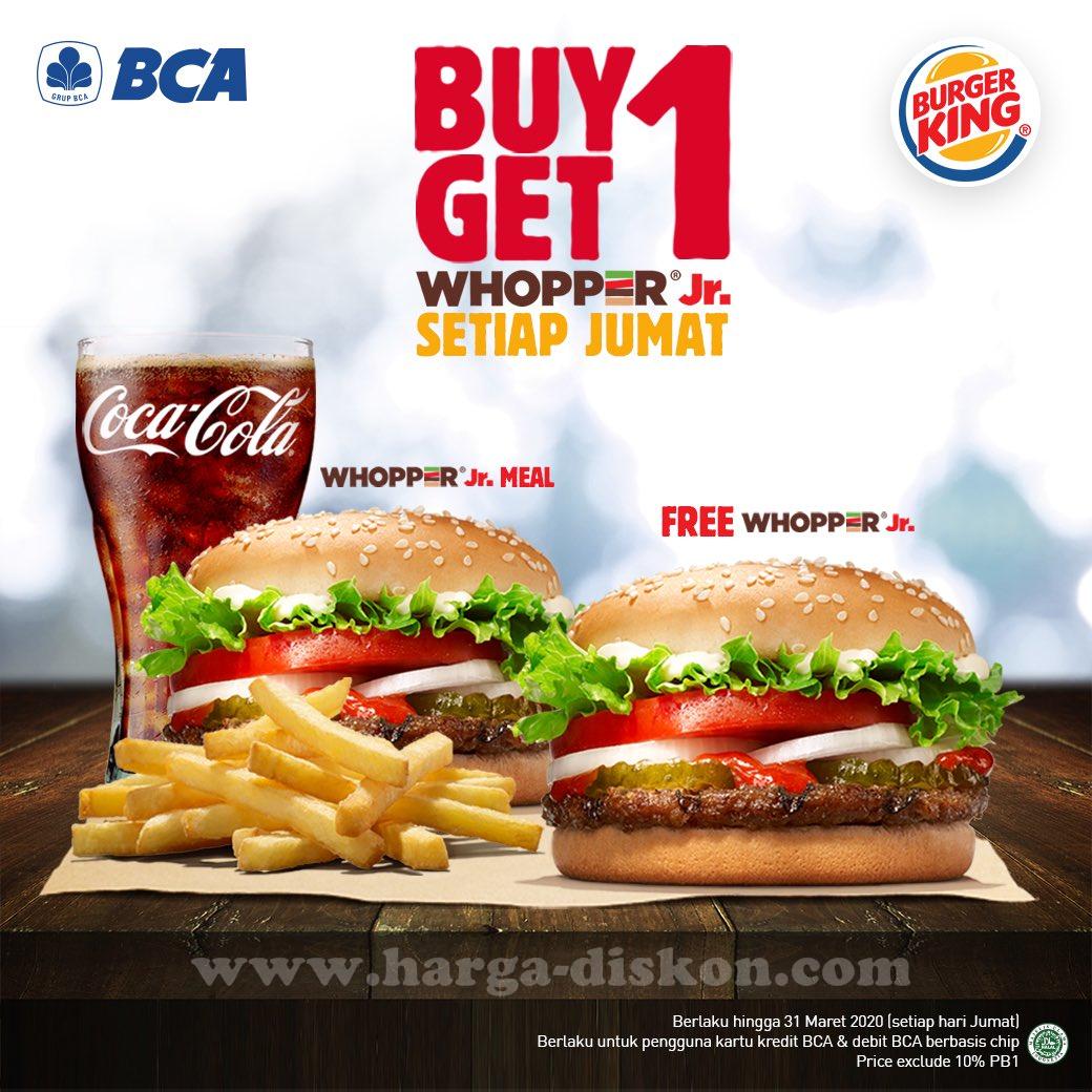 Promo BURGER KING Terbaru