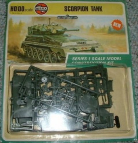 Toy Soldier Chest: Review; Airfix Scorpion / Scimitar Tank 1/76 Model ...