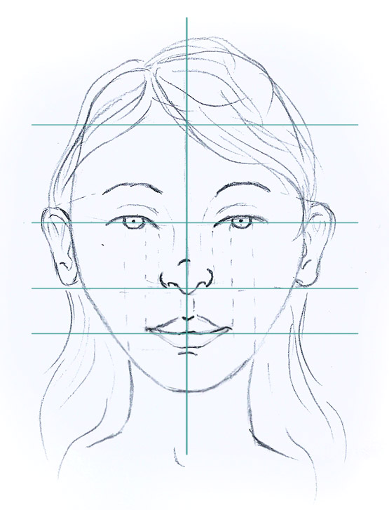 How to Draw Secrets: How to draw a portrait or face