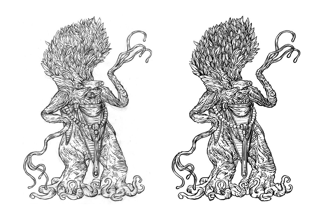 The DOODLES, DESIGNS, and aRT of CHRISTOPHER BURDETT: Alien Races ...
