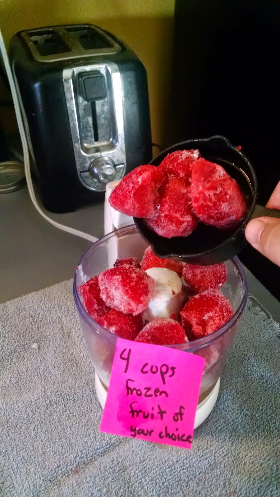 Homemade Strawberry Fro Yo | Healthy Comfort Foods