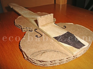 Eco-Babyz: Cardboard Violin Tutorial
