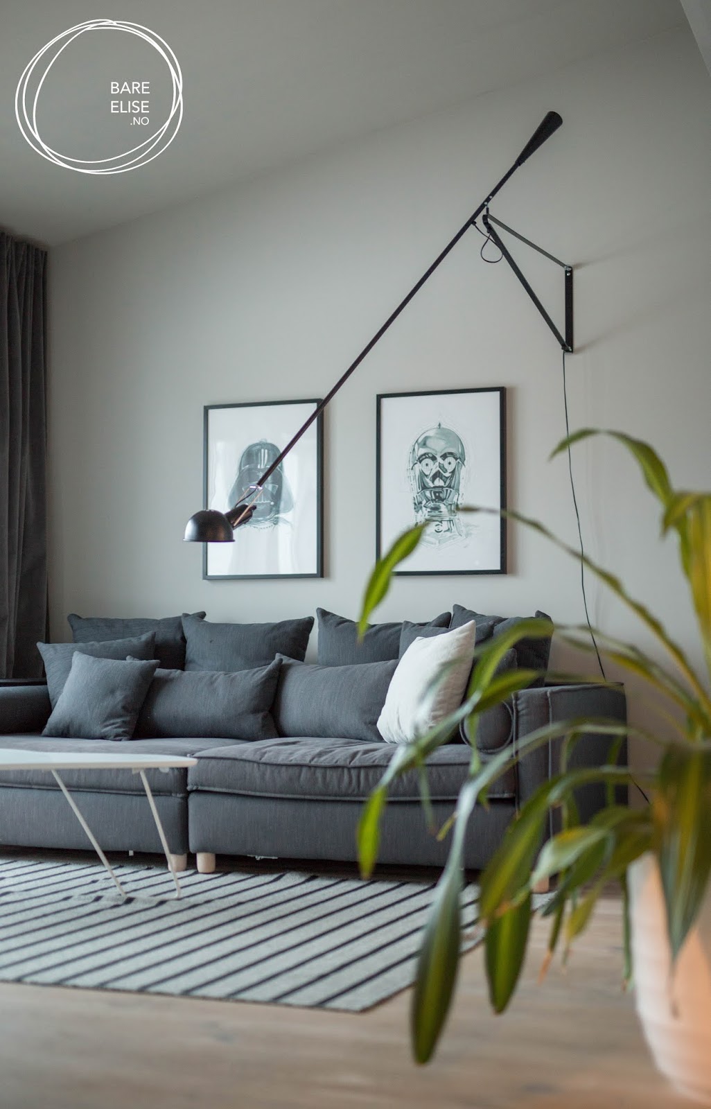 Bare Elise: Sheer grey