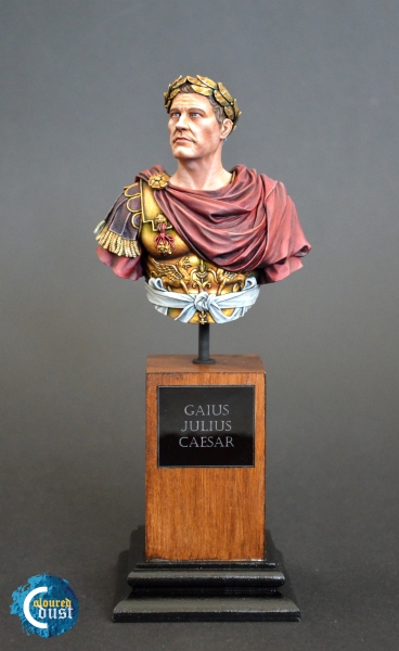 Painting "Gaius Julius Caesar" bust (SBS) | Coloured Dust