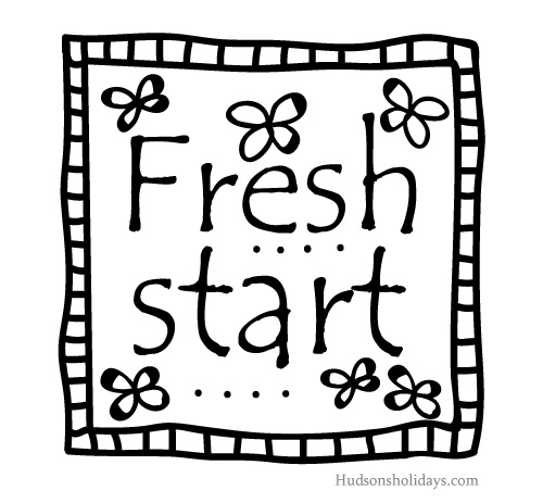 Hudson's Holidays - Designer Shirley Hudson: Fresh Start freebie!