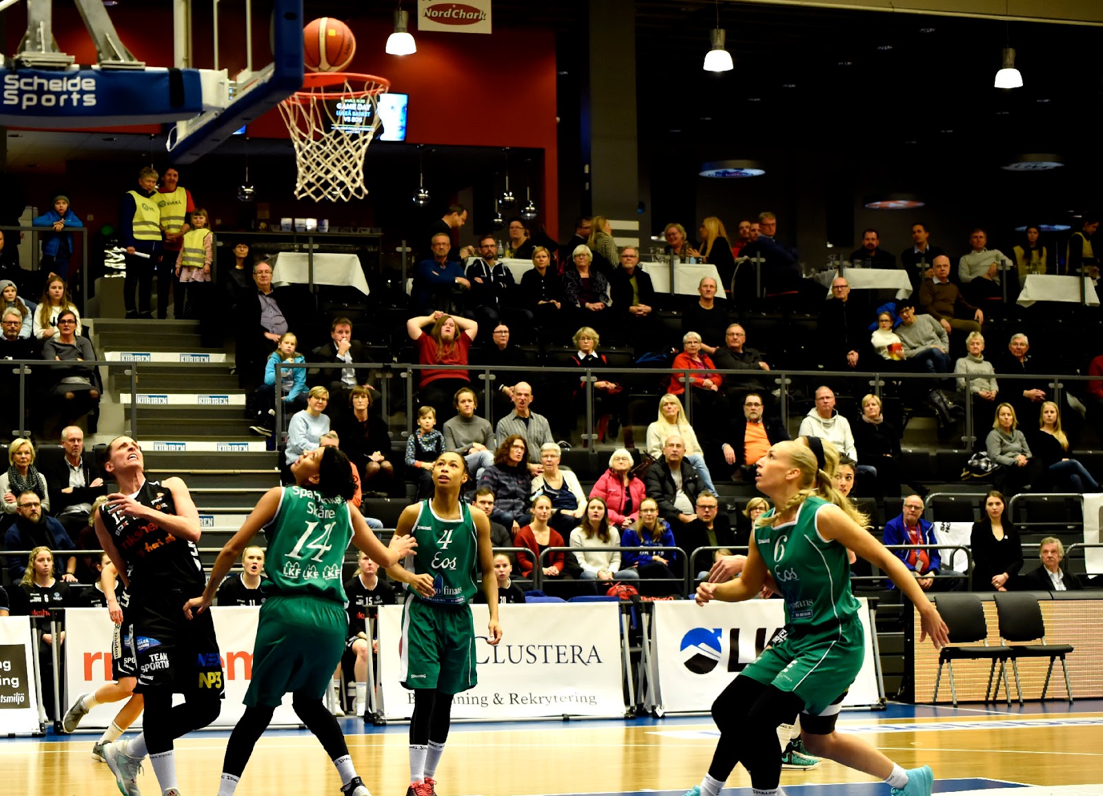 Ulf Lindbäck: Luleå Basket - IK EOS i Basketligan Damer