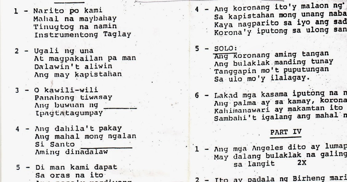 Snowbirds Living in the Philippines : Marinduque's Putong or Tubong ...