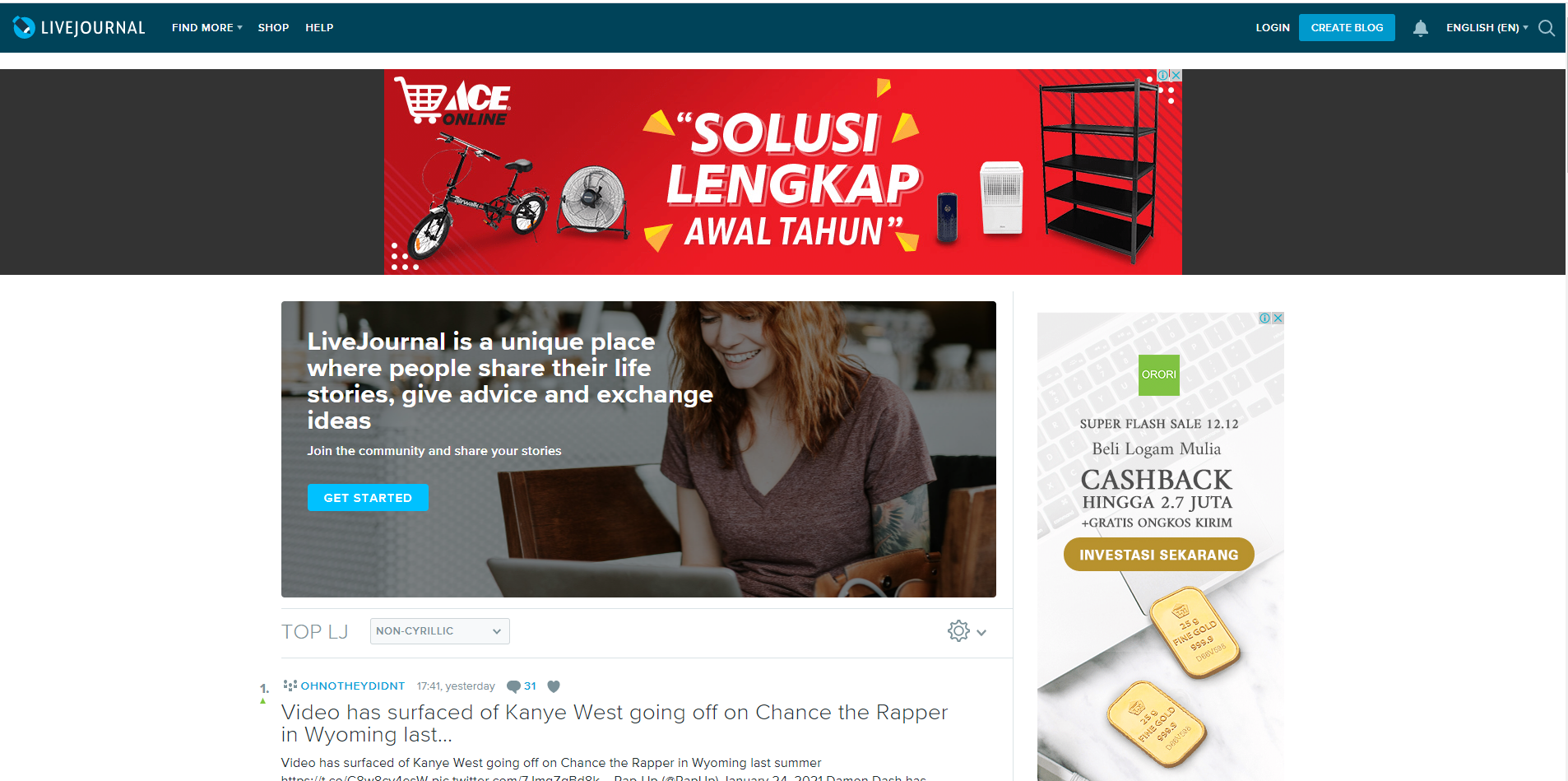 10 Platform Blogging Terbaik - Fikalmyid