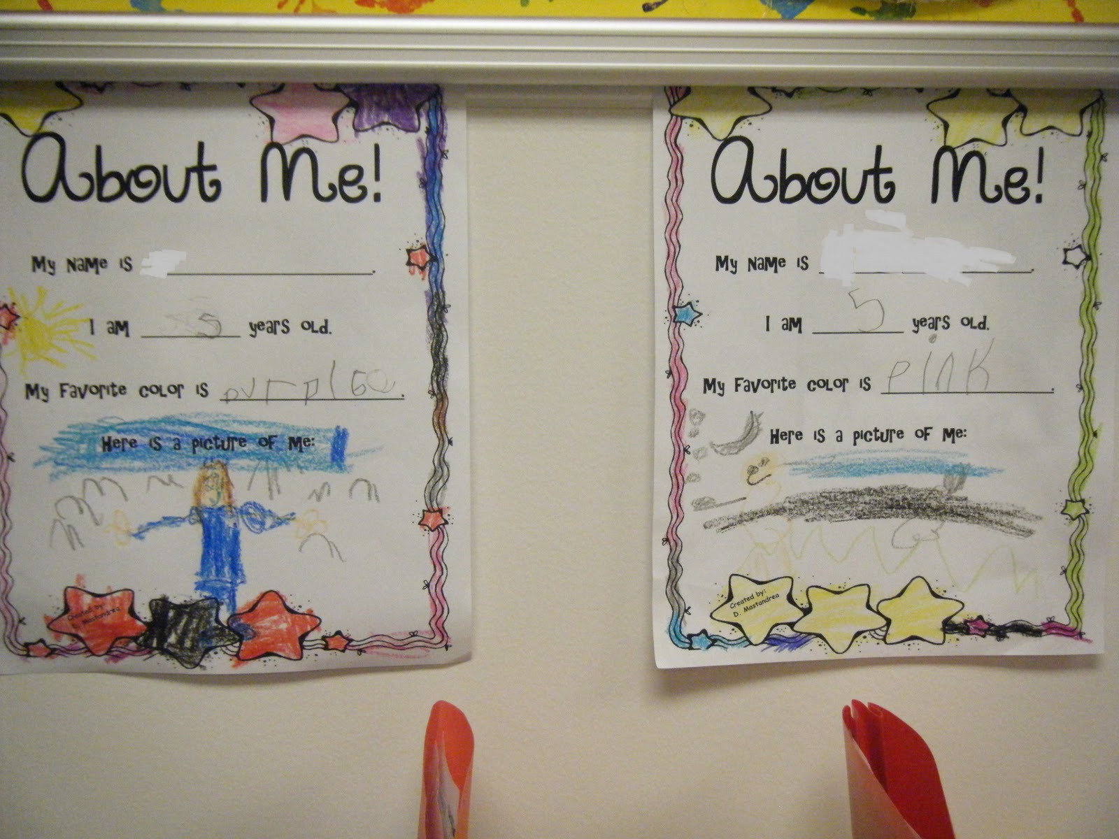 Ms. M.'s KG Class: All About Me/Open House