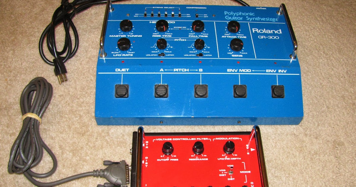MATRIXSYNTH: Roland GR-300 Guitar Synth SN 232801 with Wayne Jones RC ...