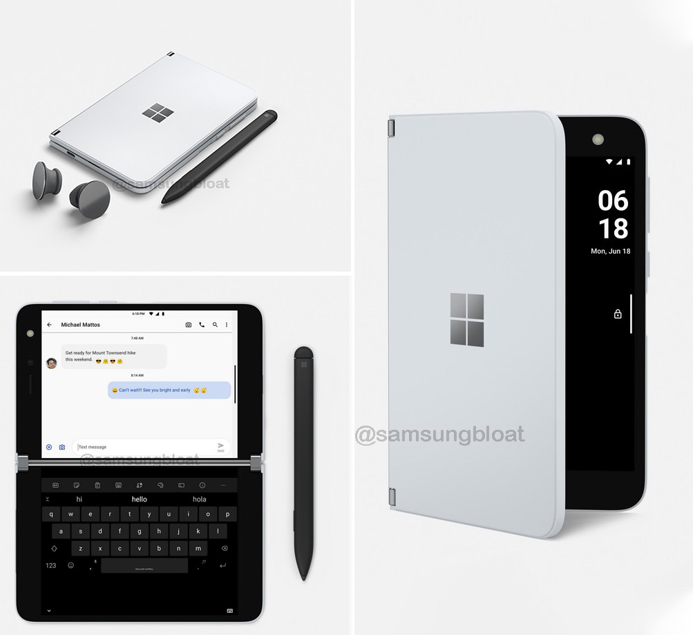 Microsoft Surface Duo Images Show Potential Launch Packages, Price ...