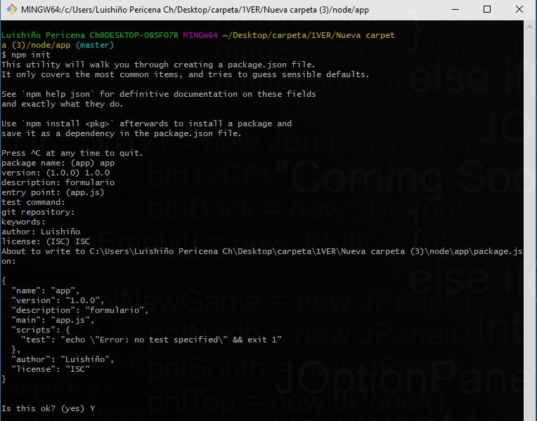 Mi primera app con Node.js - clase #5