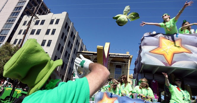VJBrendan.com: New Orleans Irish Channel Parade