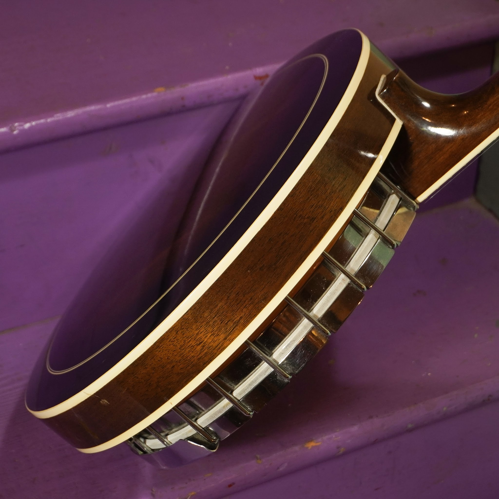 1970s Iida Model 233 Masterclone Resonator 5-String Banjo