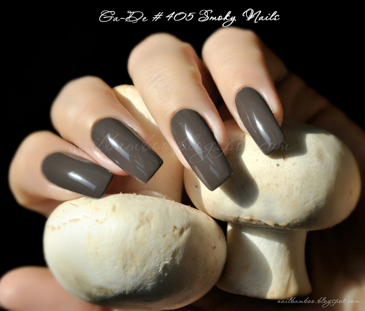 nailbamboo: Ga-De #405 Smoky Nails