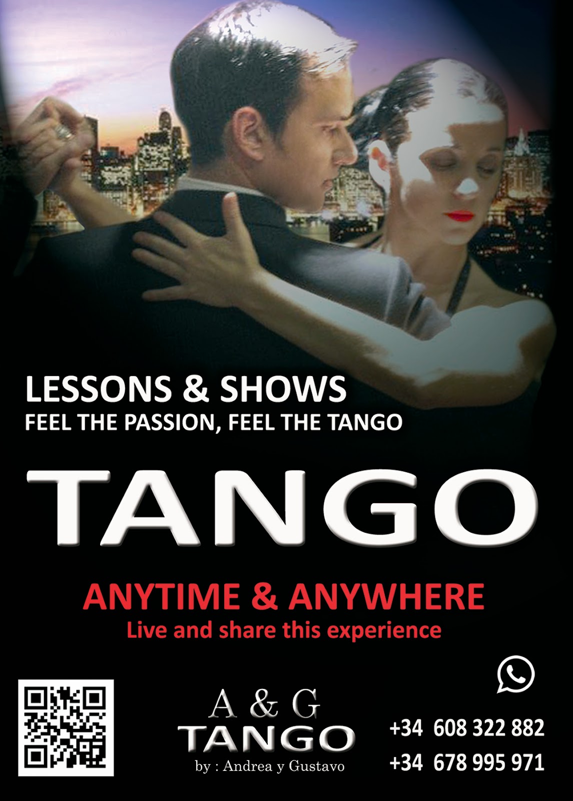 A&G TANGO - SHOWS & CLASSES - BARCELONA, SITGES: DISCOVER HOW TO TANGO ...