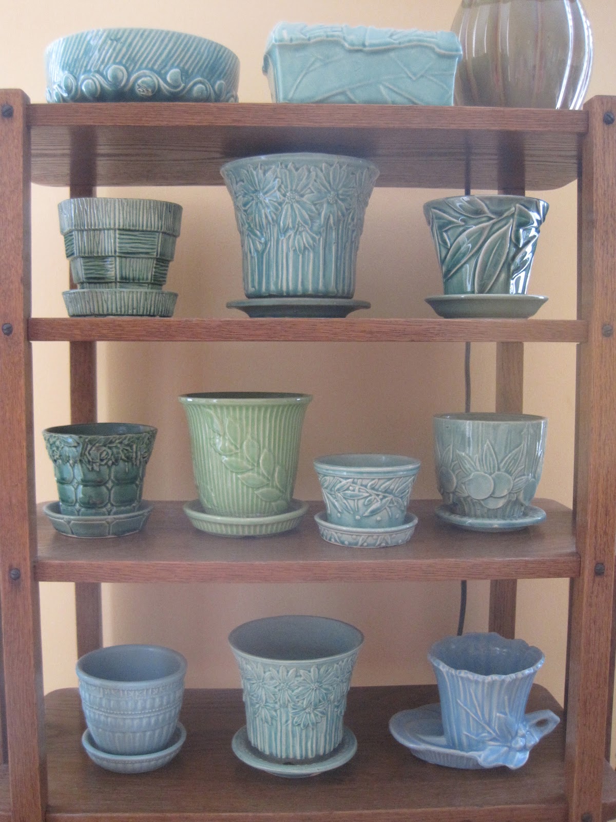 In and Out of My Garden: McCoy Flower Pots